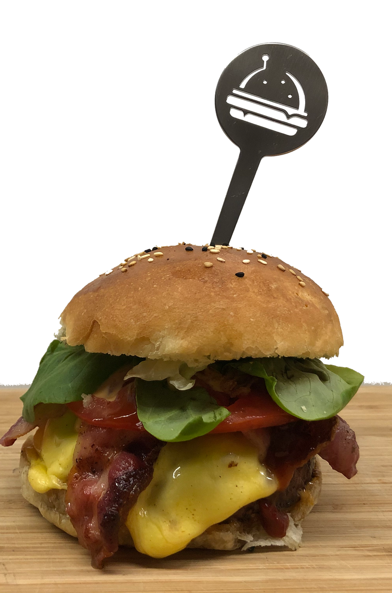 Stainless Steel Burger Skewer – ZIFA Grills OHG